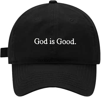 GZNIUL Baseball Cap God is Good Embroidered for Men Women Cotton ...