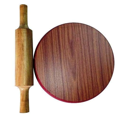 Buy SHOPARI Wood Chakla-Belan Chakla/Wooden Roti Maker/Wooden Rolling ...