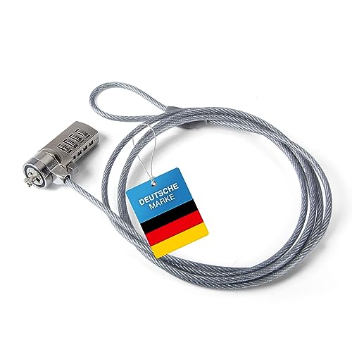 Cable lock steel cable Kensington lock for computer security lock cable ...