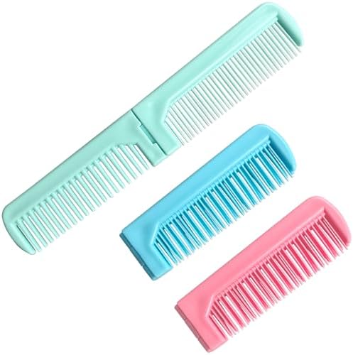 Amazon.com : Jaasuee 3pcs Hair Styling Tools Mini Portable Antistatic ...