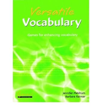 Versatile Vocabulary: Jennifer Meldrum, Barbara Reimer: 9781859648025 ...