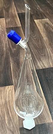 Omsons Glassware | Seperating Funnel | With Rotaflow Stopcock & Socket ...
