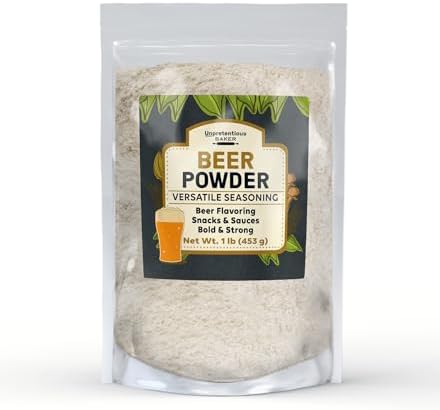 Amazon.com : Unpretentious Beer Powder, 1 lb, Versatile Seasoning, Dry ...