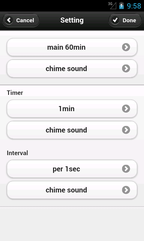 Main-Sub Timer:Amazon.com:Appstore for Android
