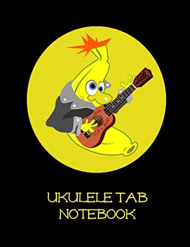 Amazon.com: Ukulele Tab Notebook: Blank Uke Tablature Manuscript Paper ...