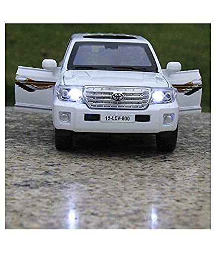 Toyslance Die-Cast Toyota Land Cruiser /Model Metal Pull Back Car Toy ...