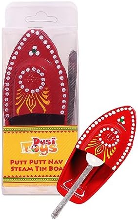Buy Desi Toys Putt Putt Nav — Handcrafted Boat | Classic Indian Toys ...