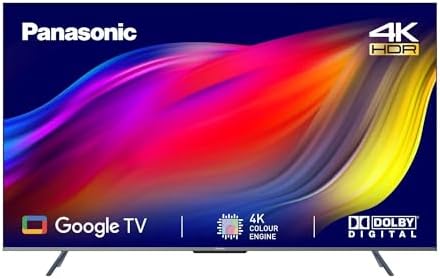 Panasonic 108 cm (43 inches) 4K Ultra HD Smart LED Google TV TH ...