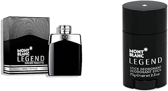 Montblanc Legend Eau de Toilette, 100ml & Legend Deodorant Stick, 75 g ...
