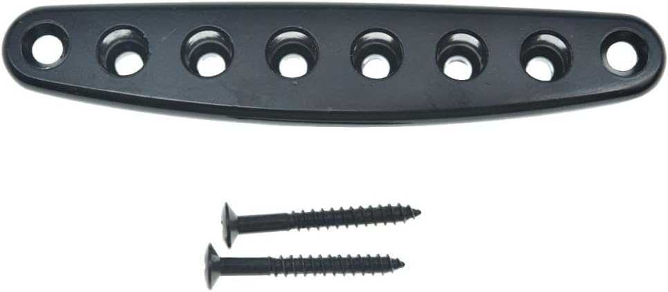 Amazon.com: Dopro Guitar Bridge String Thru Body Ferrule Plate Guitar ...