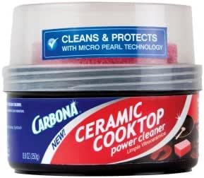 Amazon.com: Carbona 8.8 oz. Power CERAMIC Cooktop Cleaner : Health ...