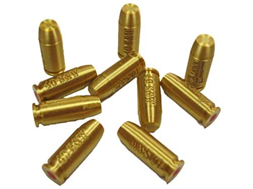 Amazon.com: 40 S&W Plastic Snap caps/Dummy Training Rounds - Set of 10 ...