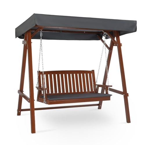Best Wooden Garden Swing Chairs for Relaxed Outdoor Living in 2026 ...