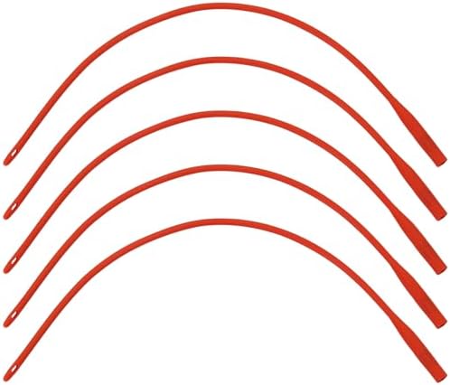 Amazon.com: 5 Pieces Lamb Feeding Tubes, Red Flexible Rubber ...