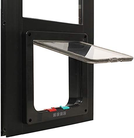 Amazon.com : Whiskers and Windows Cat Door for Horizontal Sliding ...