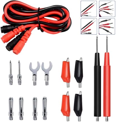 Serplex® 16-in-1 Multimeter Test Leads Kit for 4mm Multimeter ...