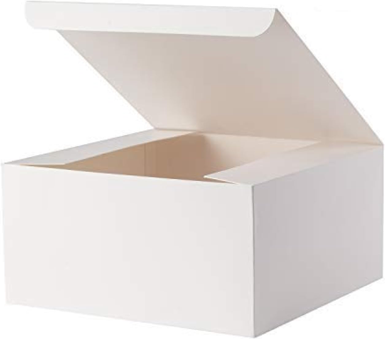 Amazon.com: GEFTOL Gift Box 20 Pack 8 x 8 x 4 inches Fold Box Paper ...