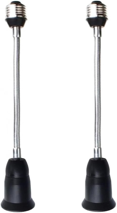 Amazon.com : E26/E27 Light Bulb Socket Extender Adapter, E26/E27 To E26 ...