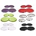 4pc STAINLESS STEEL GAS ELECTRIC COOKER OVEN HOB BURNER COVERS RINGS ...