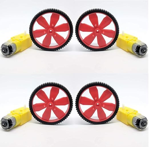 SP Electron DC Single Shaft BO Motor Smart Car Robot Gear Motor for ...