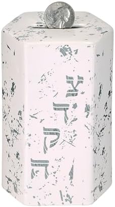 Amazon.com: Rite Lite Hexagon Tzedakah Box Charity Box Shabbat Gifts ...