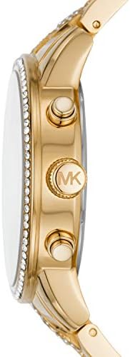 Amazon.com: Michael Kors Women's Ritz Quartz Watch with Stainless Steel ...