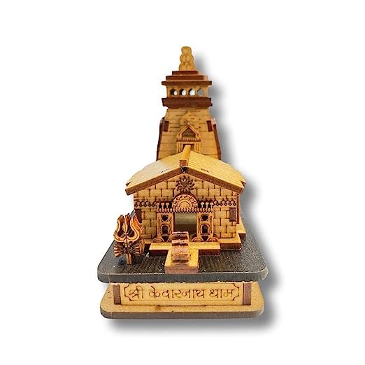 The Rapid Maturation Himalayan Mahadev Kedarnath Temple Figurine In ...
