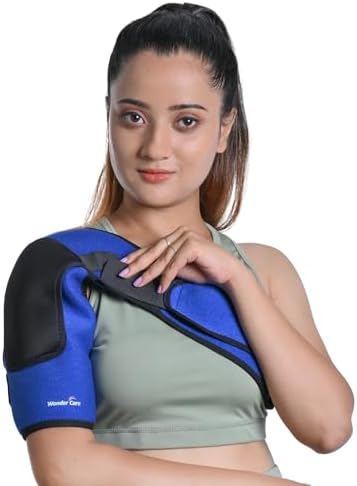 Komoko Shoulder Brace, Rotator Cuff Support Brace with Ice Pack ...