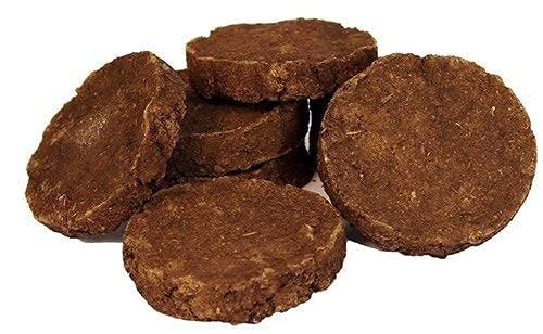 Satvik 11 pc Cow Dung/Upla for Puja 100% Pure & Original Holy Gober Cow ...