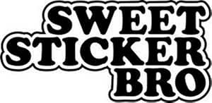 Amazon.com: DC00666 JDM Sweet Sticker Bro Vinyl Car Window Decal ...