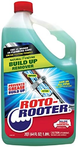 Amazon.com: Roto-rooter 351271 Build-up Remover, Liquid, 64 Oz ...