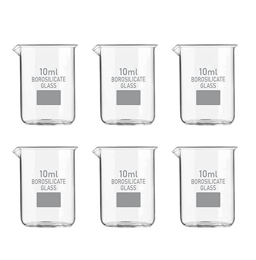 OCTA Borosilicate 3.3 Glass Beaker with Graduation Marks, Beaker for ...