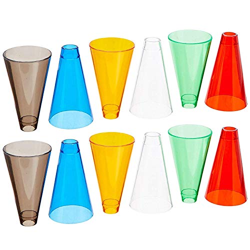 Rolyan Stacking Cones, Set of 12 Replacement Activity Cones with ...