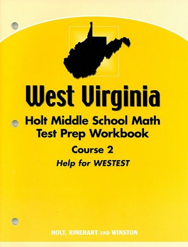 Mathematics, Grade 7 Test Prep Workbook Course 2: Holt Mathematics West ...