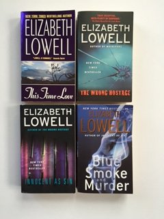 Elizabeth Lowell (4 Book Set) This Time Love - The Wrong Hostage ...