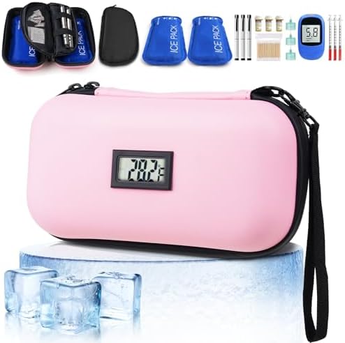 Amazon.com: HLANBABYAMZ Insulin Cooler Travel Case TSA Approved ...