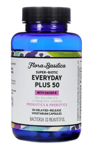 Buy LIVELY CO. Flora Basilica Everyday Plus 50 Billion CFU Probiotic ...