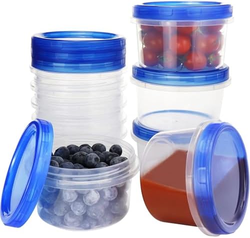 Amazon.com: Kitchen Spaces Stackable Snack Containers, Food Storage, On ...