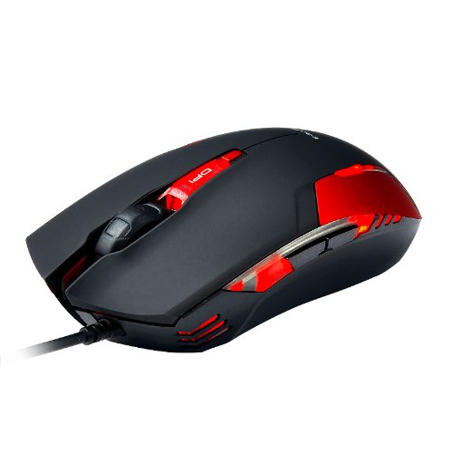 E-Blue Cobra II 1600 DPI Ergonomic Gaming LED Mouse with Bigger Scroll ...
