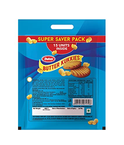 Dukes Butter Kukkies with Real Taste of Butter (600g) - Price History