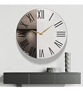 Amazon.com: TopCity Decorative Mirror Wall Clocks 20inch Large Modern ...