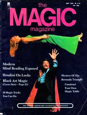 The Magic Magazine May 1975 Vol. 2 No. 5: unknown author: Amazon.com: Books