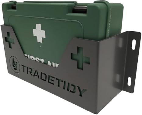 Tradetidy 1-10 Person First Aid Kit & Holder - Ideal for Vans, Garages ...