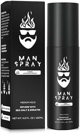 Amazon.com : Fiber Lock Hair Spray by Minute Hair - Best Spray to Hold ...