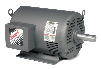 Baldor Electric EHM2276T, 7.5HP, 1200 RPM, 3PH, 230V/460V, 254T Frame ...