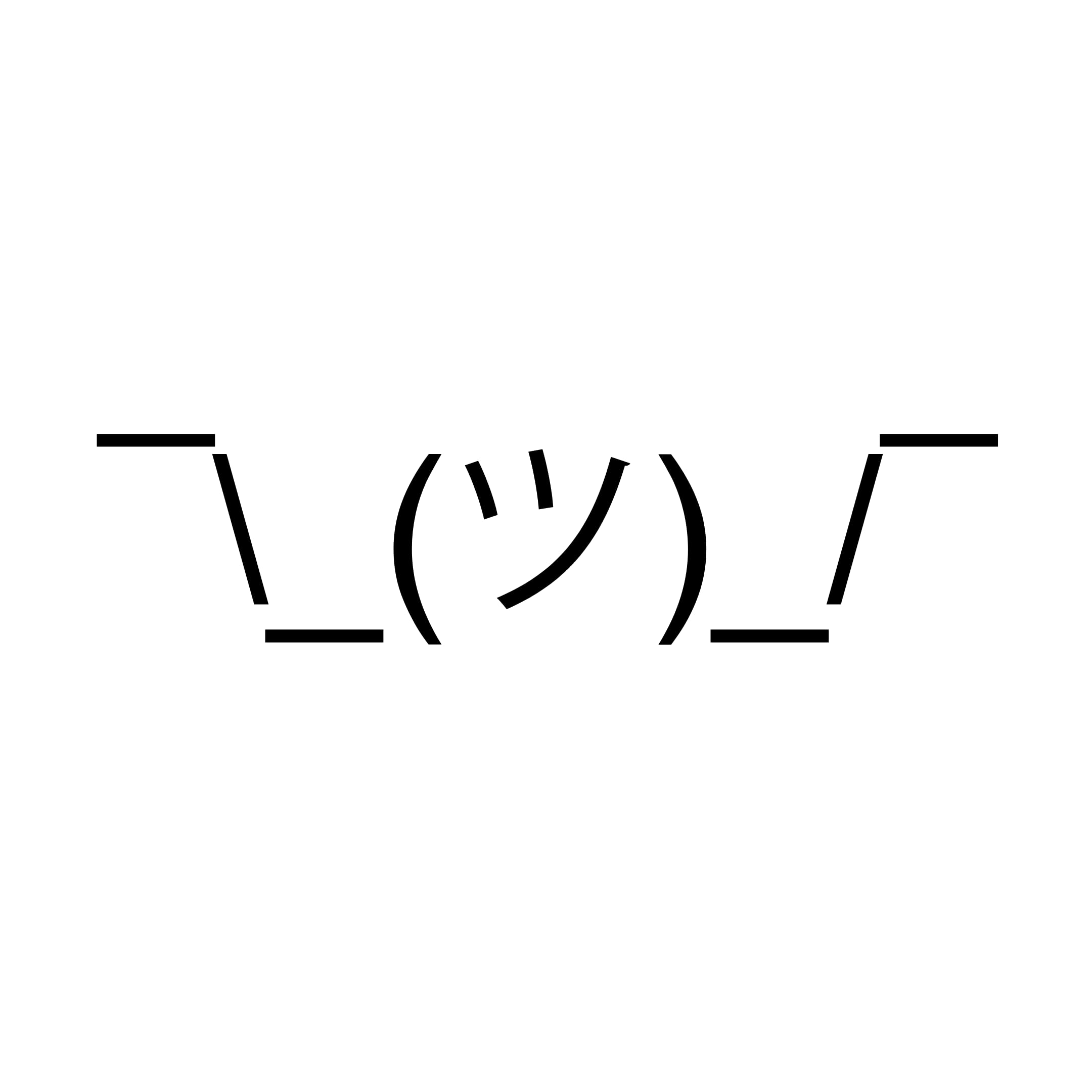 Buy Shrug Emoji Sticker | Gesture Unicode Text Type | Emoticon Memes ...