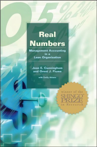 Real Numbers: Management Accounting in a Lean Organization by Jean E ...
