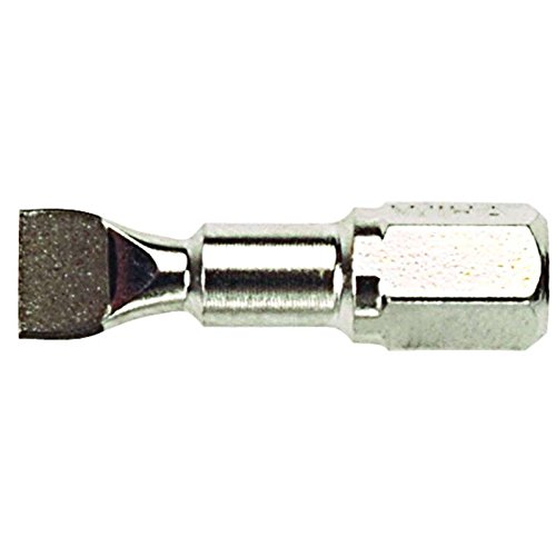 Slotted Head Diamond Torsion Insert Bit for 1/4" Hex Drive, 4.5mm x 1 ...