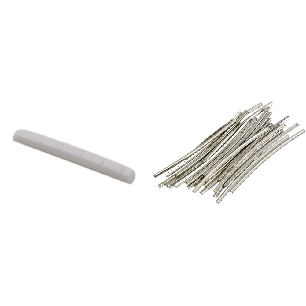 Amazon.com: Fender Melamine Stratocaster/Telecaster String Nut, Pre ...