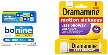 Amazon.com: Bonine Non-Drowsy for Motion Sickness Relief, Sea Sickness ...